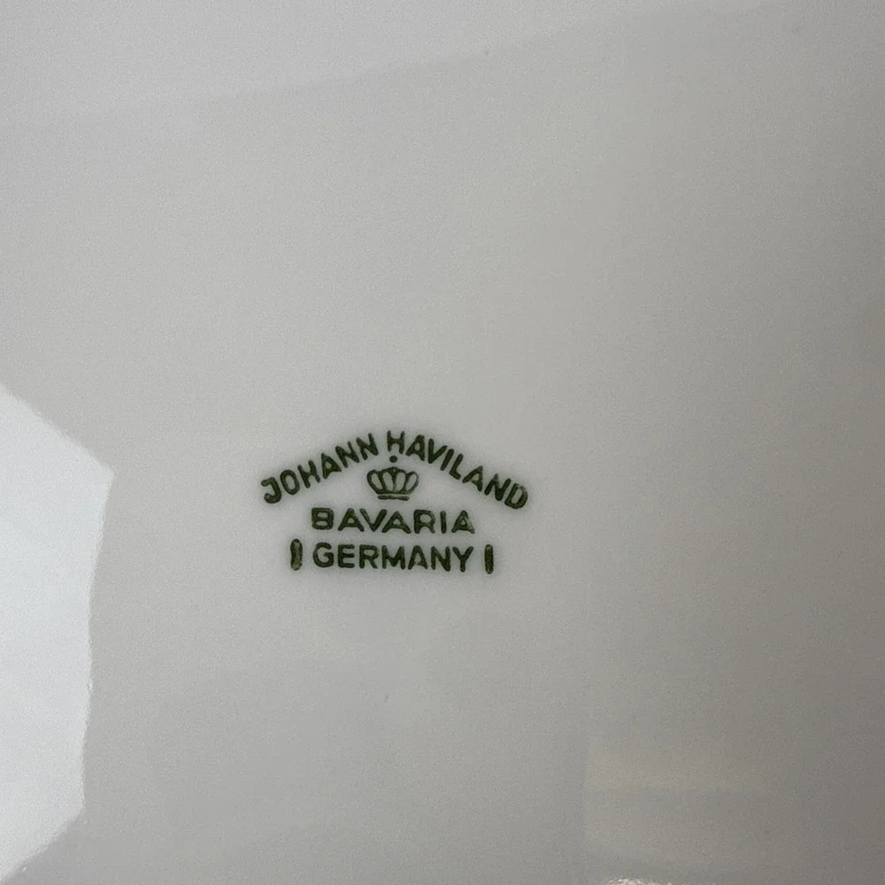 Haviland | Dining | Johann Haviland Bavaria Germany Sepia Rose China ...